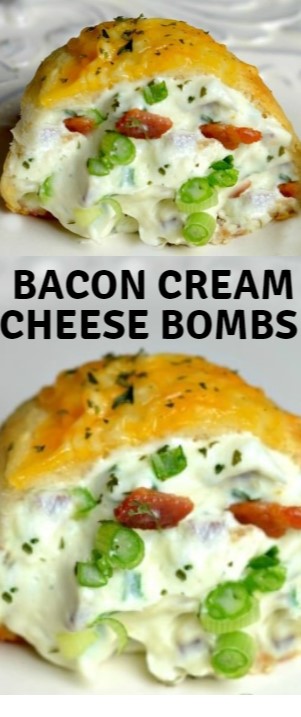 BACON CREAM CHEESE BOMBS - Kerri Recipe Idea