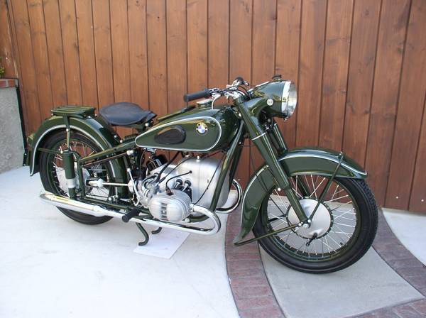 Rare 1951 BMW R51/3 Police Motorcycle - Old Had Better