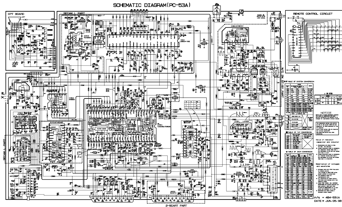 Esquema Elétrico: LG CB-20E20 Schematic Diagram Main Esquema Elétrico: LG CB-20E20 Schematic Diagram Main