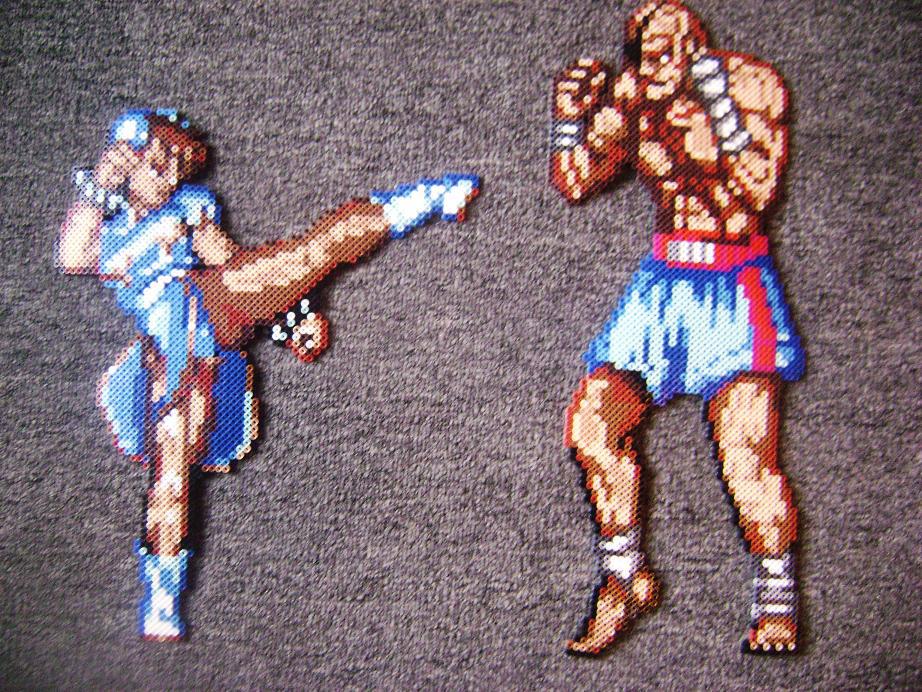 Long Black Fingers : So Many Perler Beads