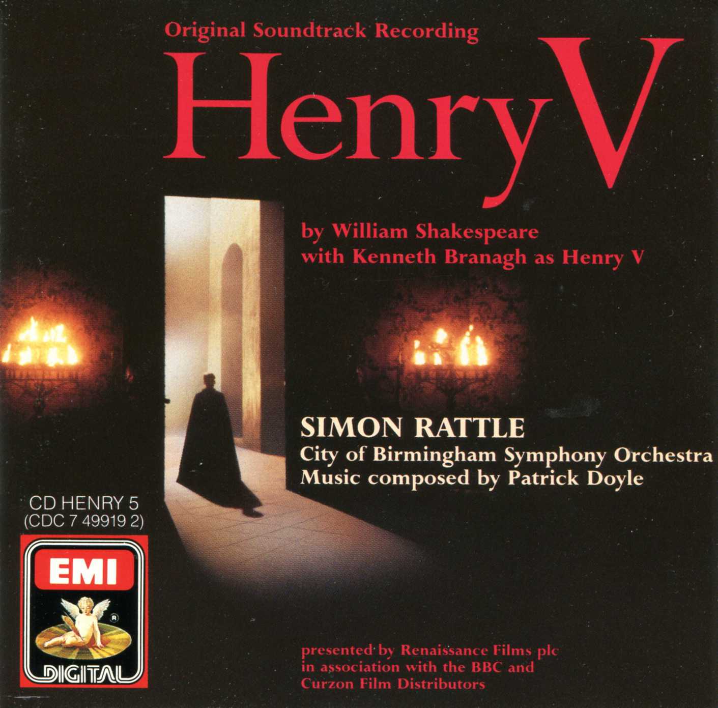 Couverture D'Album: "Henry V" Soundtrack - Patrick Doyle