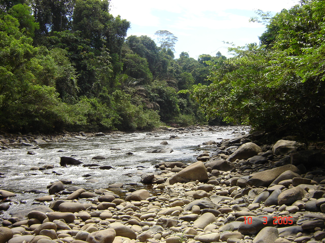 Traveling to buayan penampang: Keindahan Sungai Di Kampung Buayan Sabah
