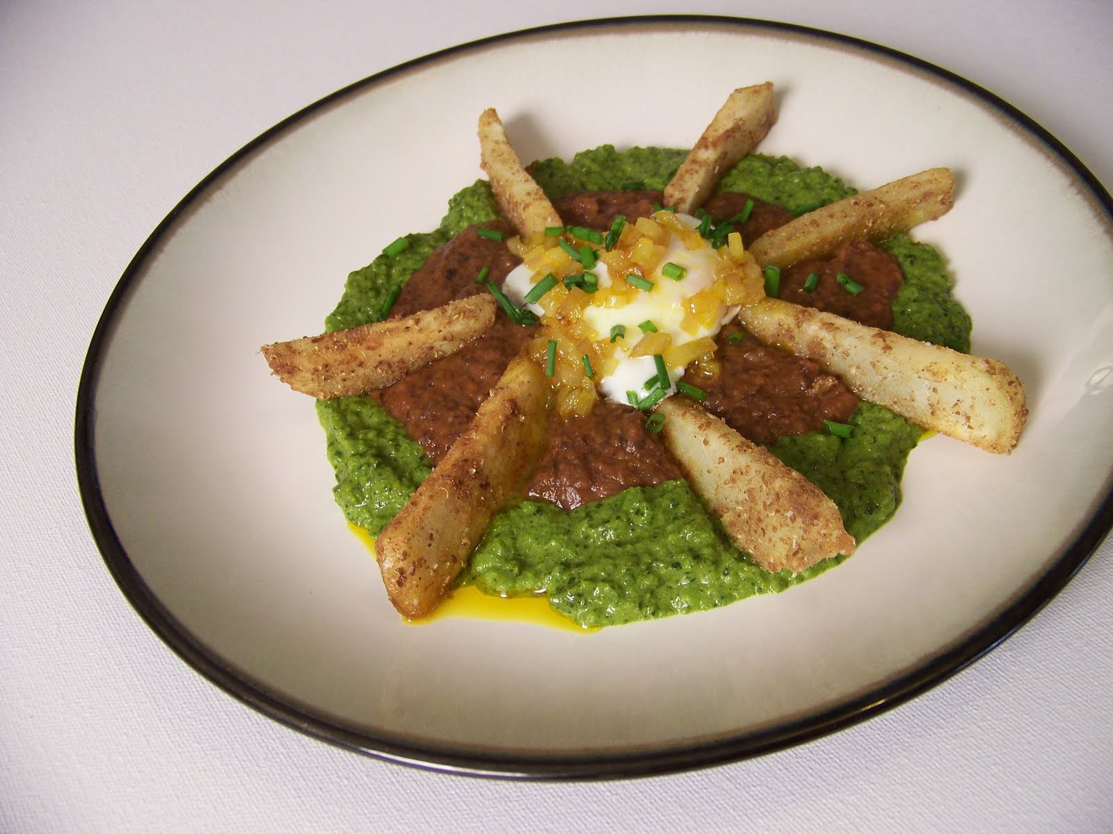 Kitchen Monkey: French Laundry-Inspired Huevos Rancheros with Poached ...