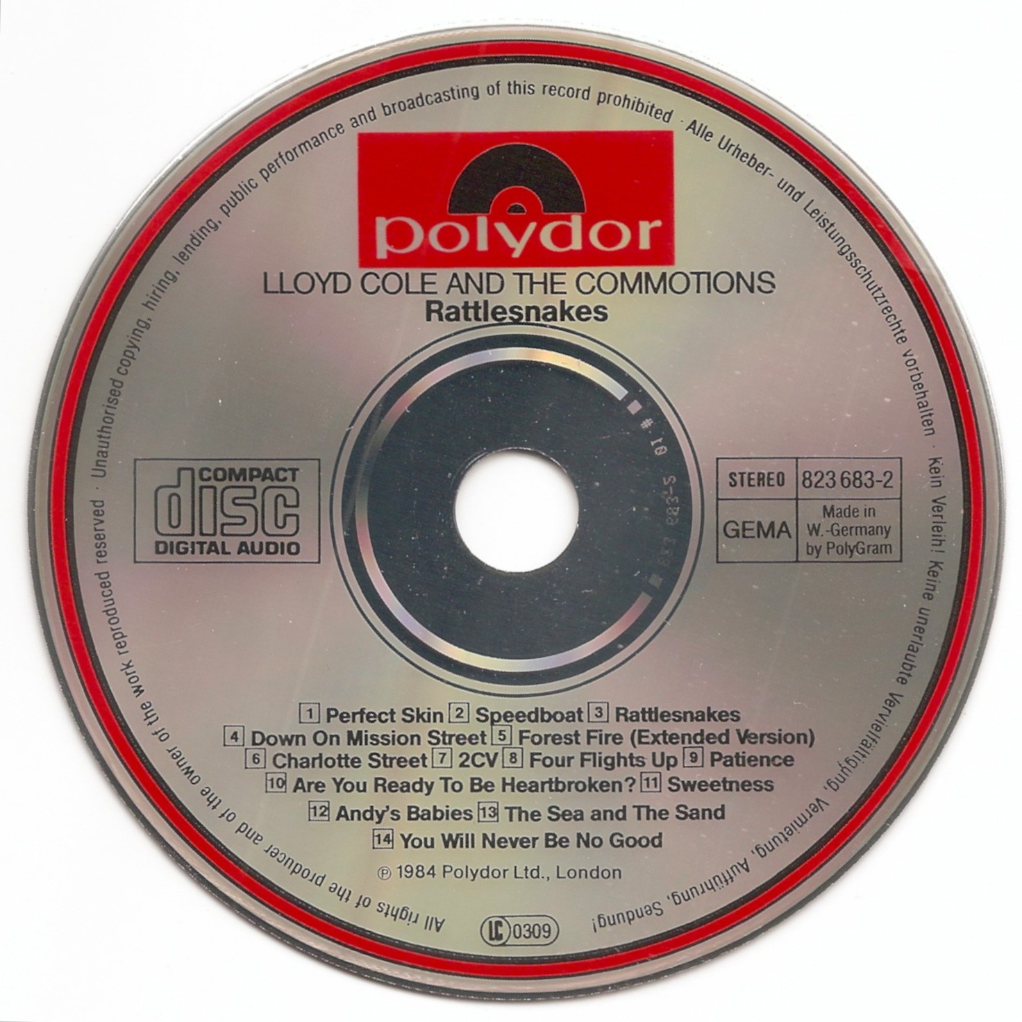 The First Pressing CD Collection: Lloyd Cole and the Commotions ...