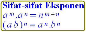 Sifat - sifat Eksponen atau Perpangkatan ~ Konsep Matematika (KoMa)