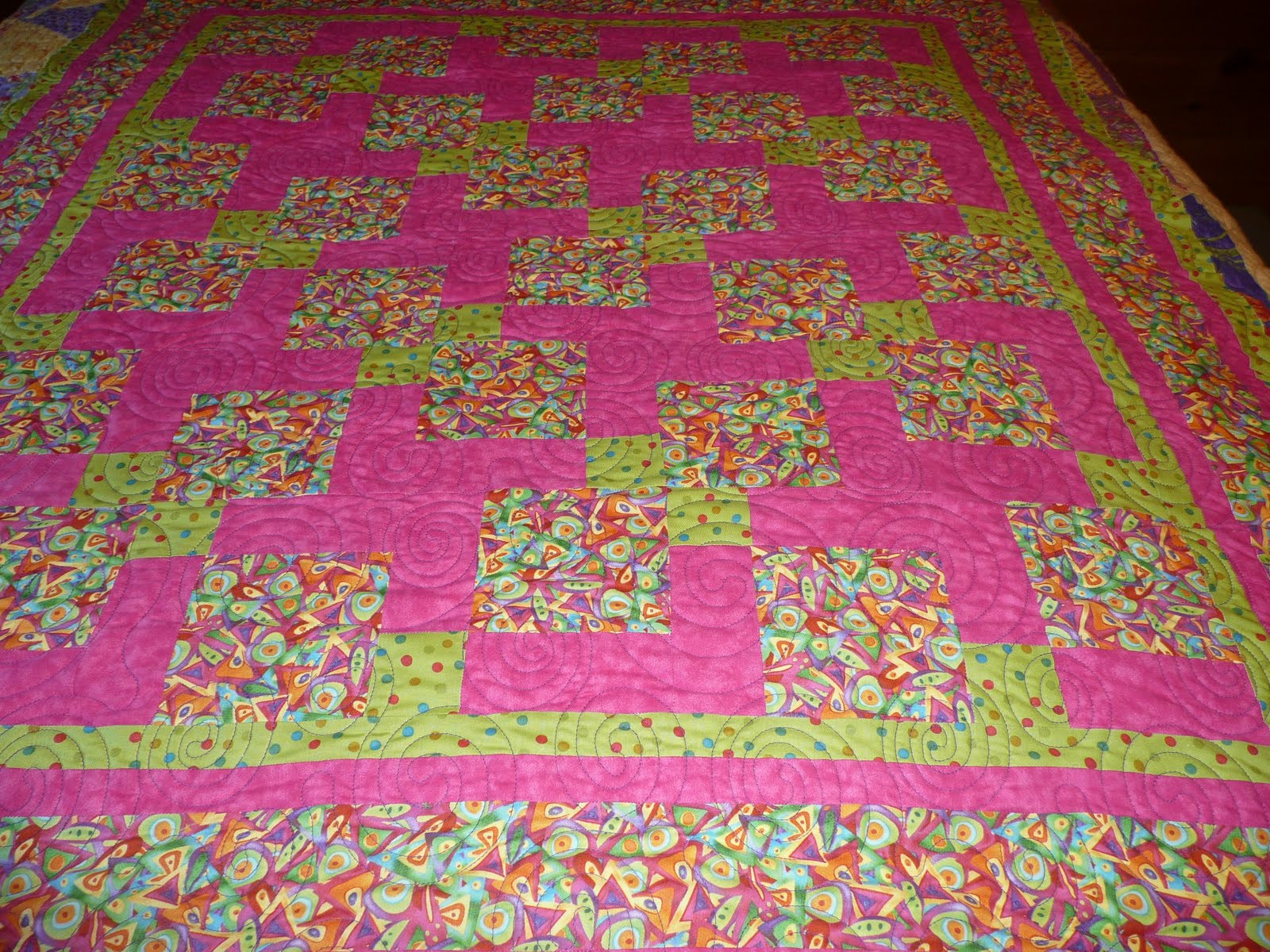 Acorn Ridge Quilting: Andrea's Topsy Turvy Quilt