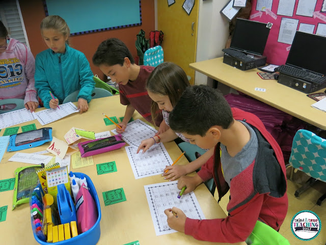 Twinkling Lights Math Facts Practice | Tried and True Teaching Tools