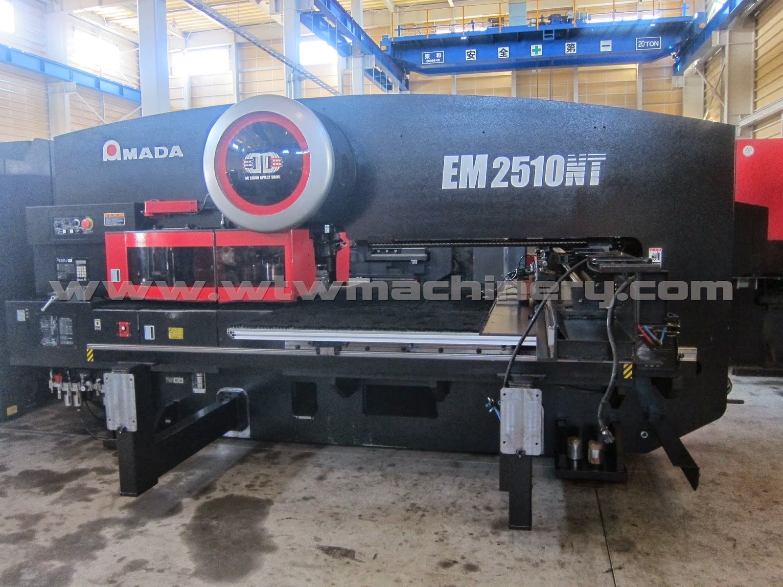Bangbon Machinery Center by Wongtanawoot: AMADA EM2510NT TURRET PUNCH Y ...