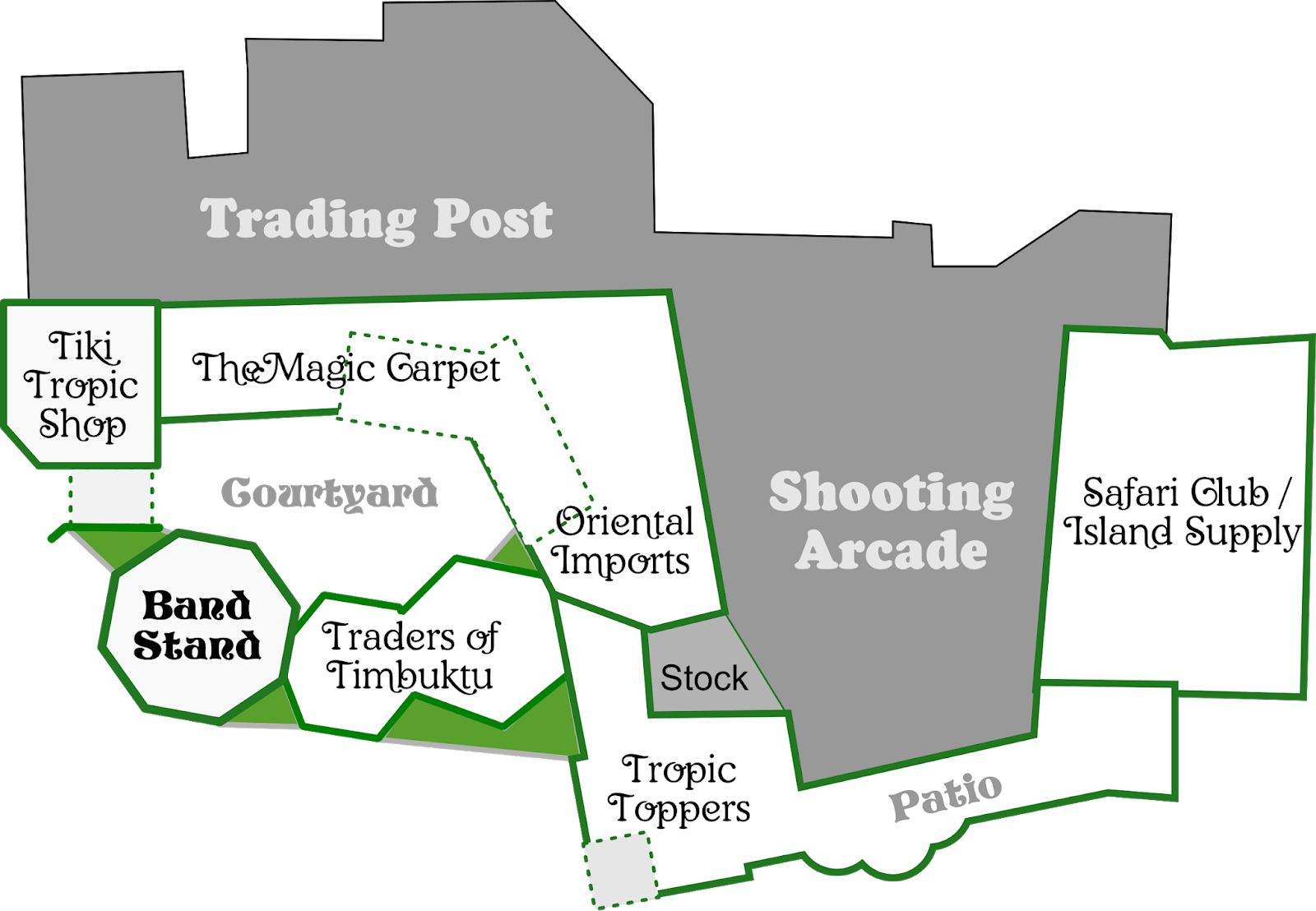 Passport to Dreams Old & New: The Forgotten Shops of Adventureland