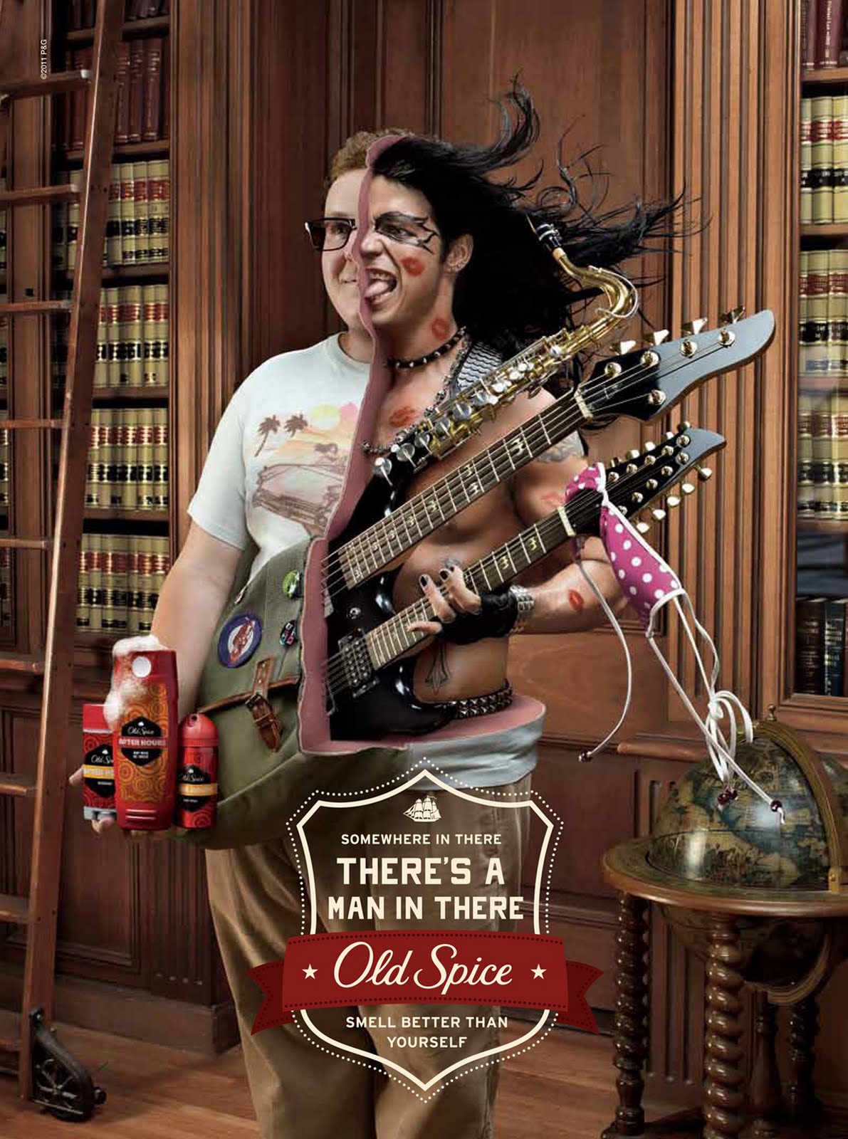 copyranter: Does this new Old Spice print ad work for you?