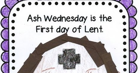 Faith Filled Freebies: Ash Wednesday Craft