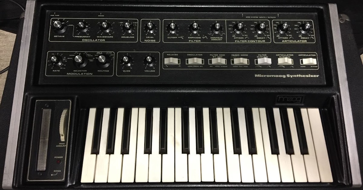 MATRIXSYNTH: Moog Micromoog Analog Synth + Clinch Jones lead