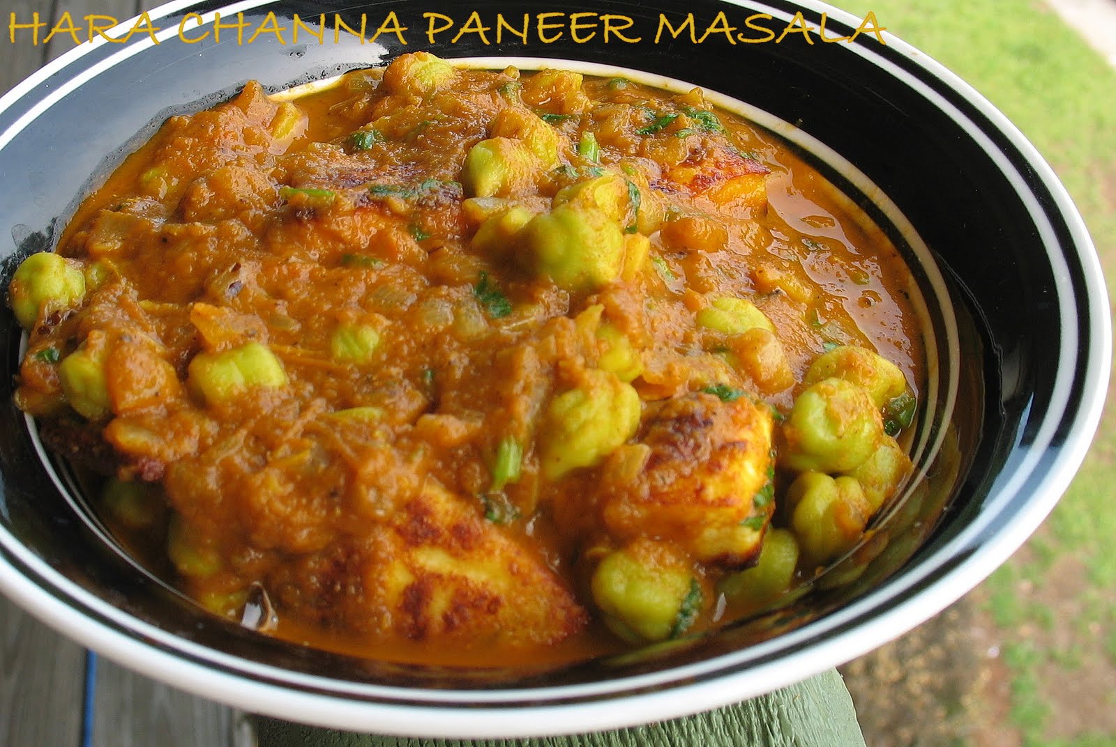 SHAHI RASOI: HARA CHANNA PANEER MASALA