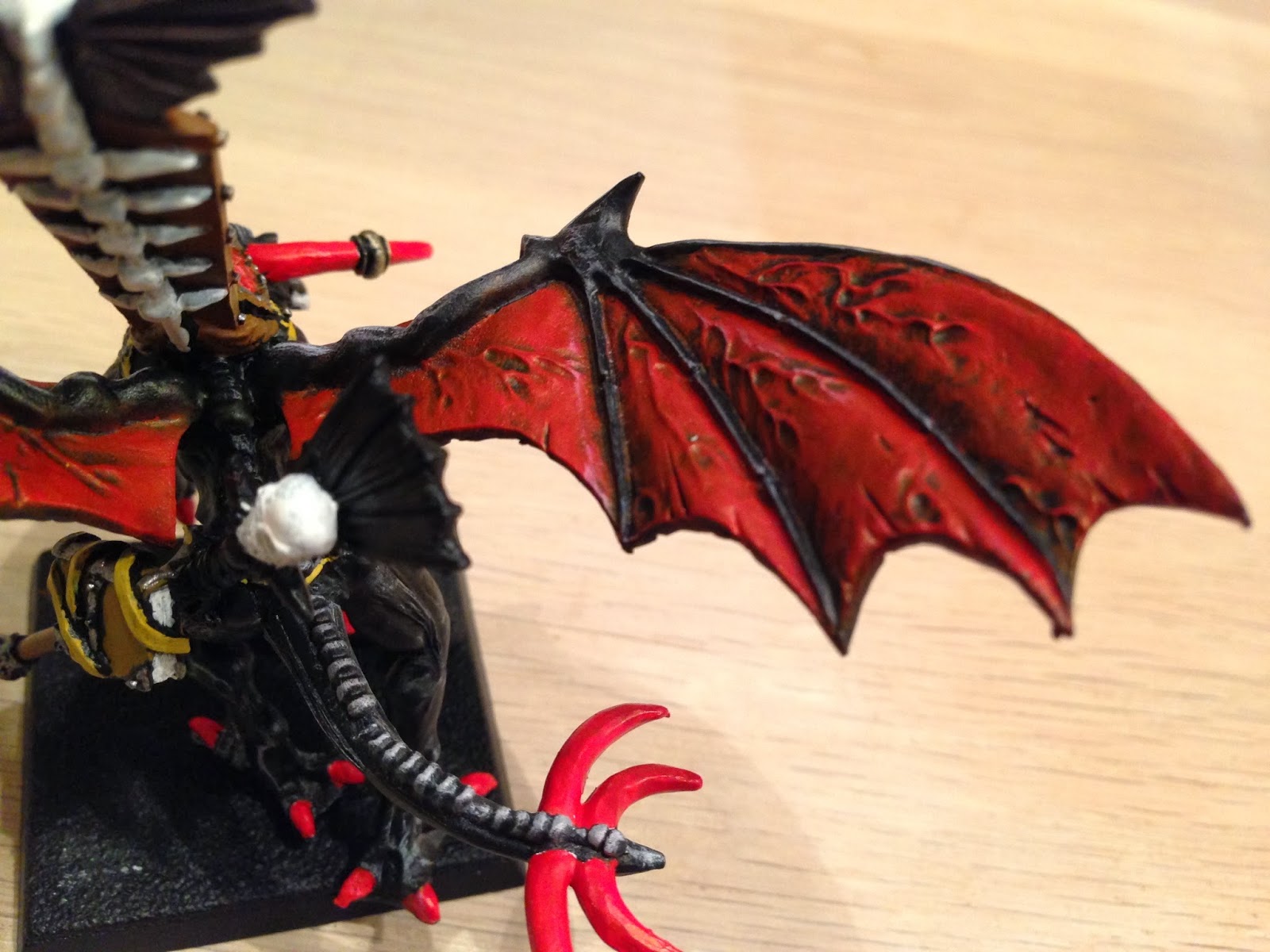 ScratchBox's Warhammer Project: Melkhior on Winged Nightmare