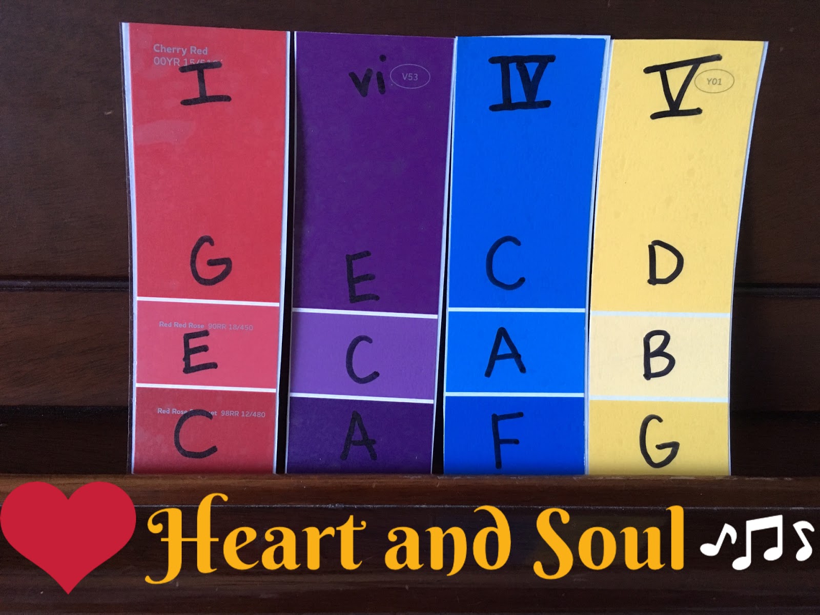 Heidi’s Piano Studio: Teaching Piano with Chord Colors