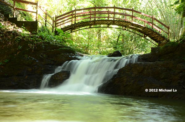 The rainforests of Borneo & Southeast Asia: Sebangkoi fall near Sarekei