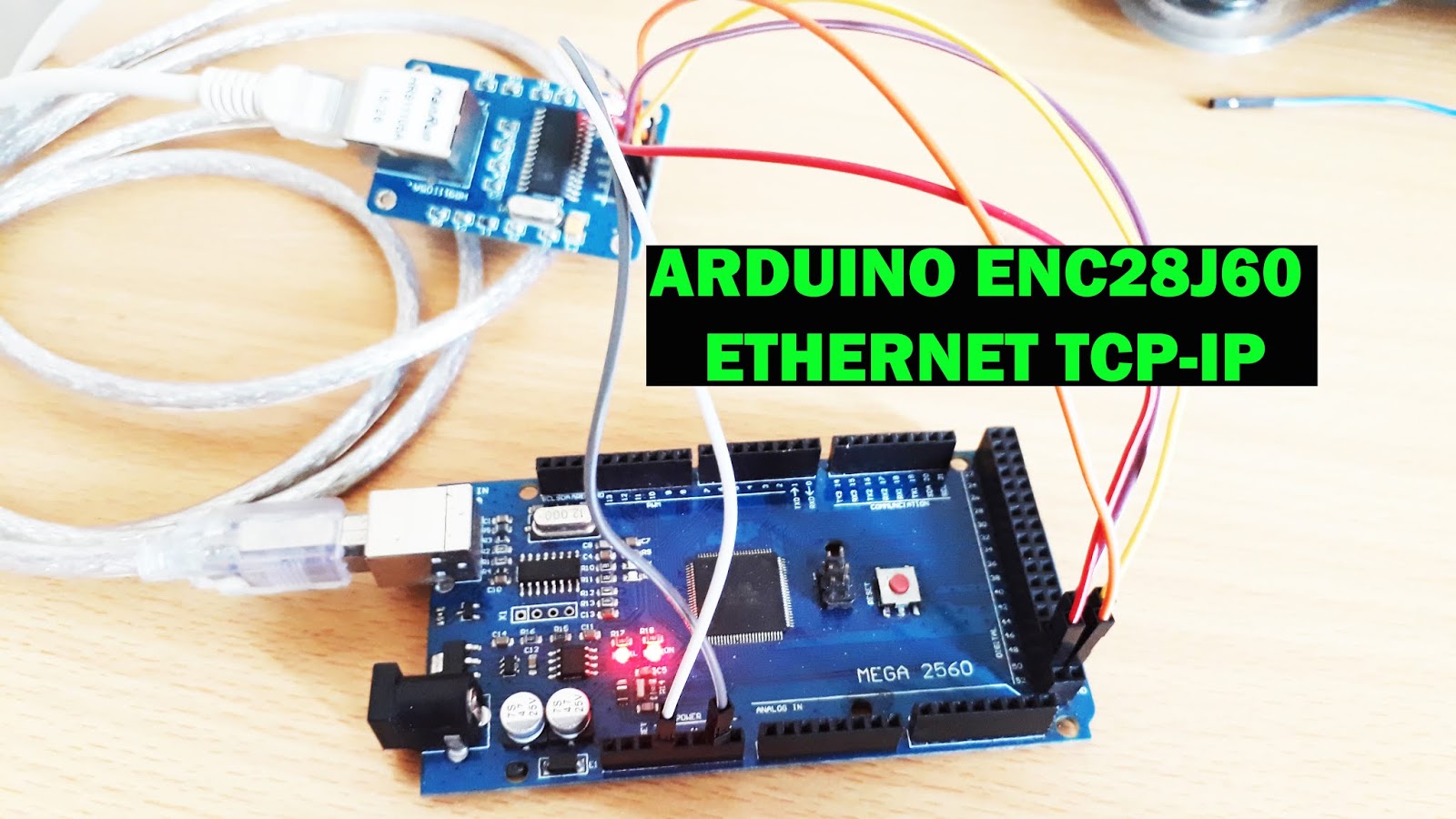 Arduino Ethernet Tcp Ip Modul Enc28j60 Interface Vb 6 0