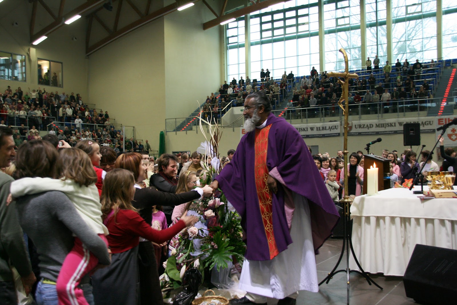 trzykroki: Zdjęcia z Rekolekcji z o.Jamsem Manjackal w Elblągu ...