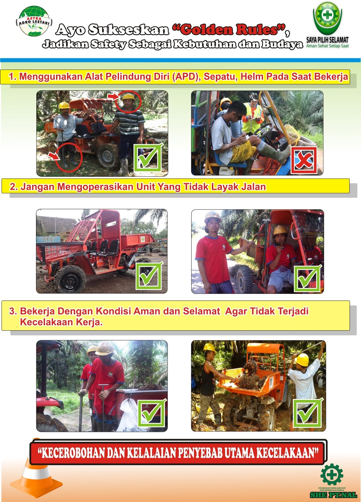 Design Graphics with Corel Draw: Desain Rambu Safety