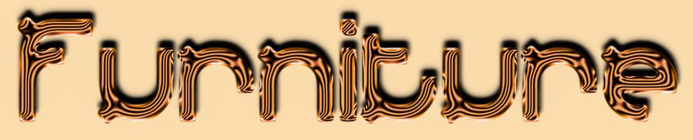Text Effect Tutorials: A furniture text effect