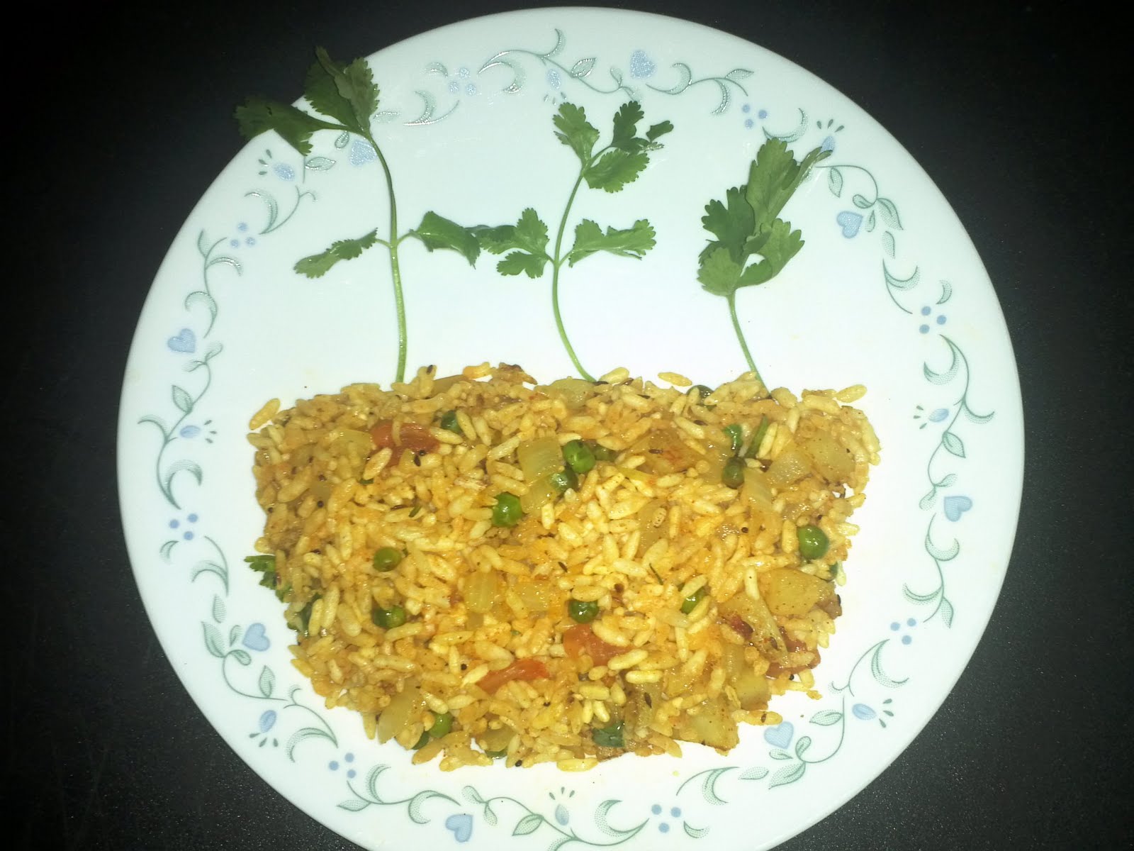 Achusmenu- Indian Vegetarian Cooking: Spicy Puffed Rice / Vagrani ...