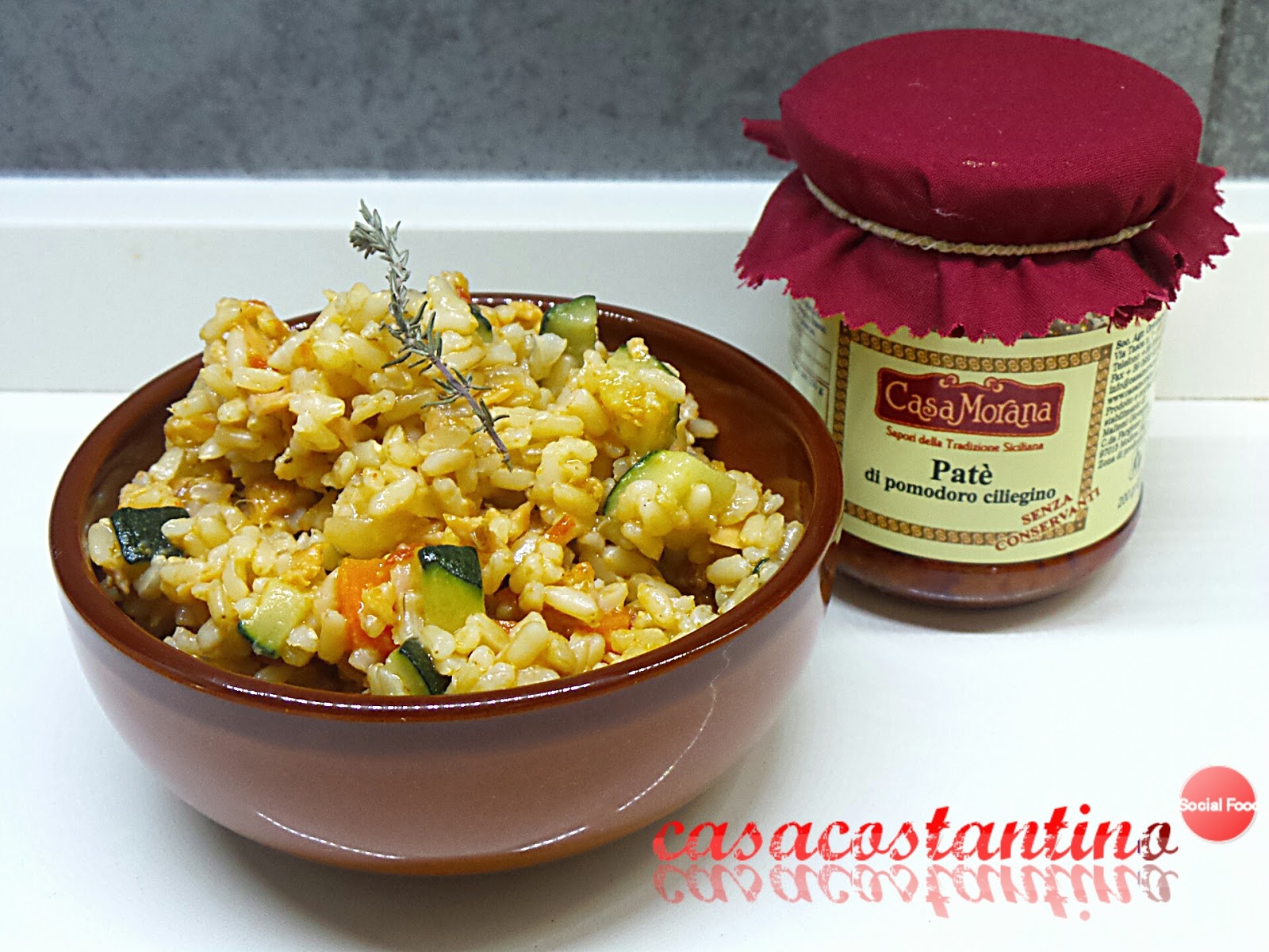 Riso integrale primavera | Ricetta ed ingredienti dei Foodblogger italiani