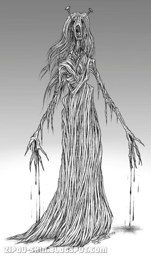 Zipou-shin: Dungeons & Dragons : creatures fanart N° 15 (undead) - Wheep