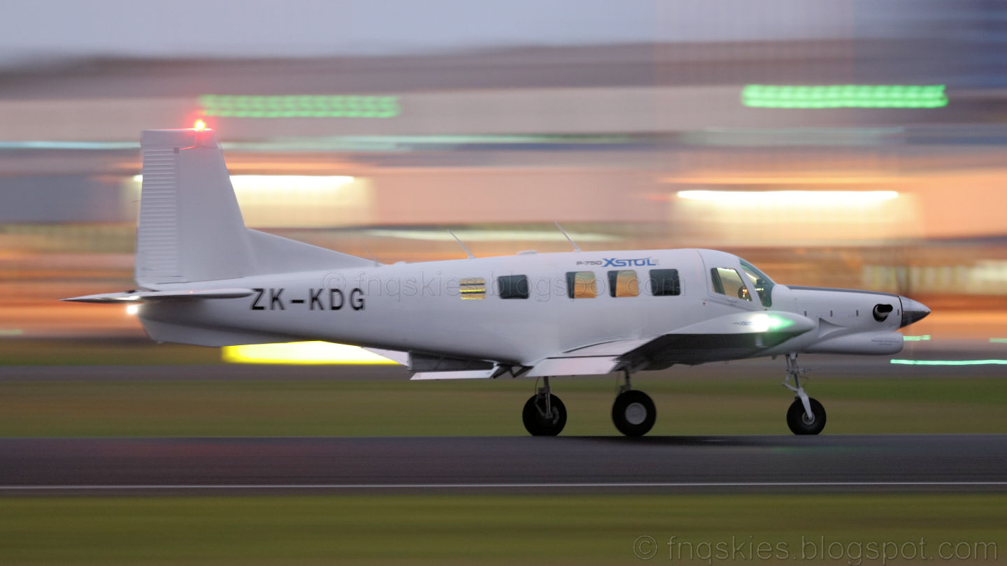 Far North Queensland Skies: Pacific Aerospace Ltd Pac 750XL ZK-KDG arrives