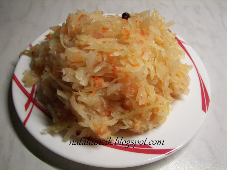 Nataliuncik’o skonių jūra: Rauginti kopūstai