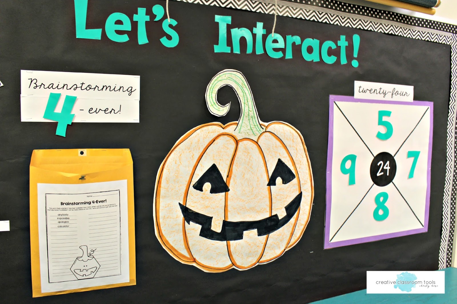 Let's Interact - Halloween Style! - creative classroom tools