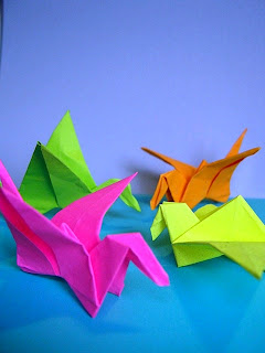 Creative Animalia Daily: Origami Birds - day 92