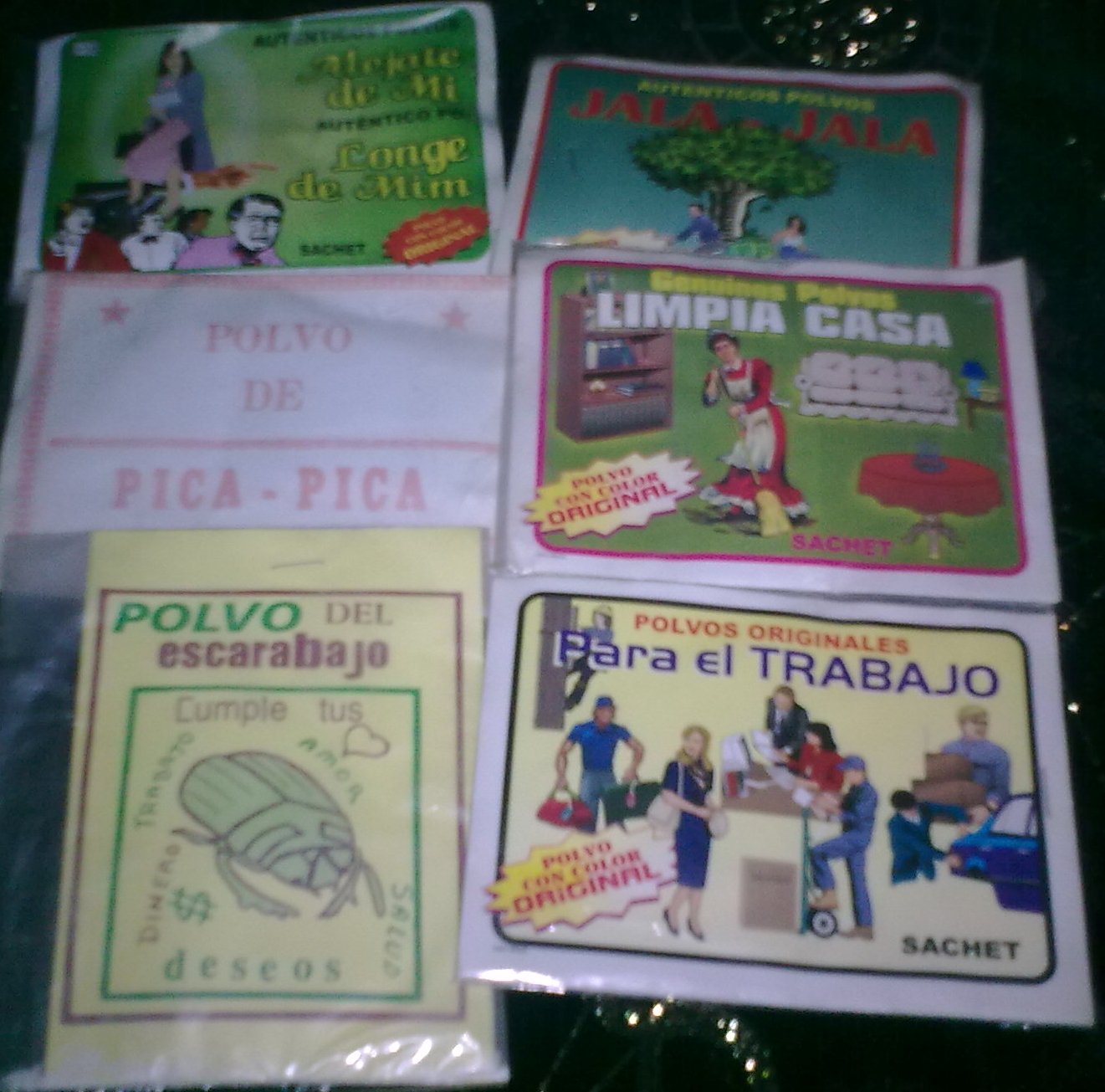 Tienda Esotérica y Art.Regalos: Polvos Esotéricos Especiales