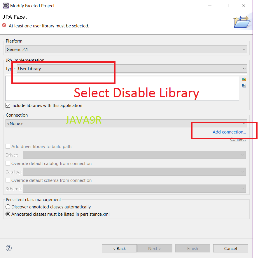 Generate JPA entities from Database - Java9R