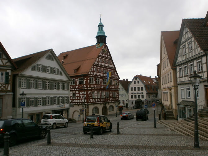 Wege in der Region Stuttgart: Stadtrundgang in Backnang, Teil 1 von 4