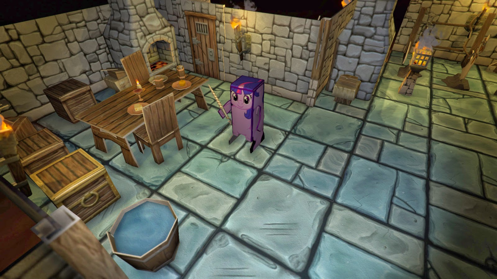 Equestria Daily - MLP Stuff!: Pop Up Dungeon - Make Your Own Pony Adventure