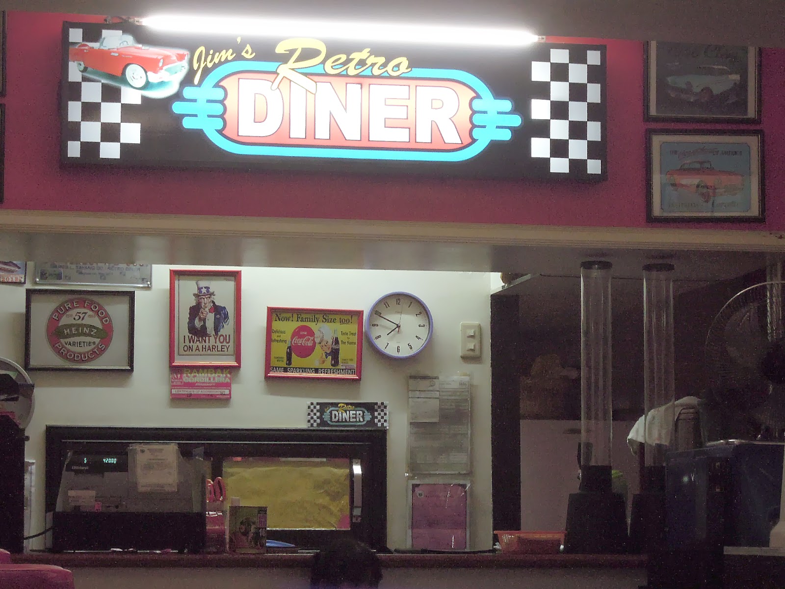 Food+Travel: A so-so dining experience at Jim's Retro Diner, Baguio ...