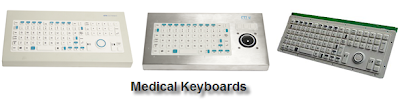 Fully Sealed CTI Medical Keyboards For Preventing Cross Contamination ...