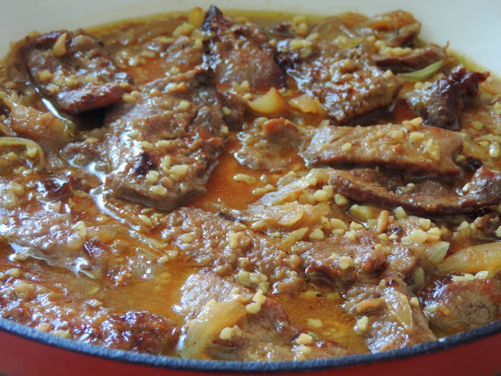 Ternera en Salsa de Almendras - Cocinando con las Chachas