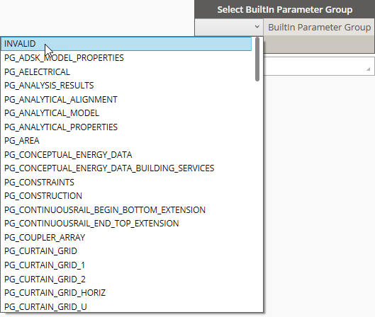 The Architects Desktop Dynamo Other Parameter Group