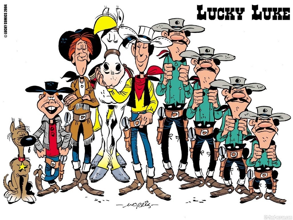Français pour tout le monde: Les 70 ans de Lucky Luke
