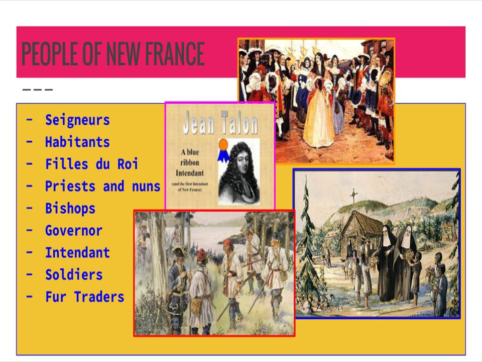 Ms Rashid: People of New France