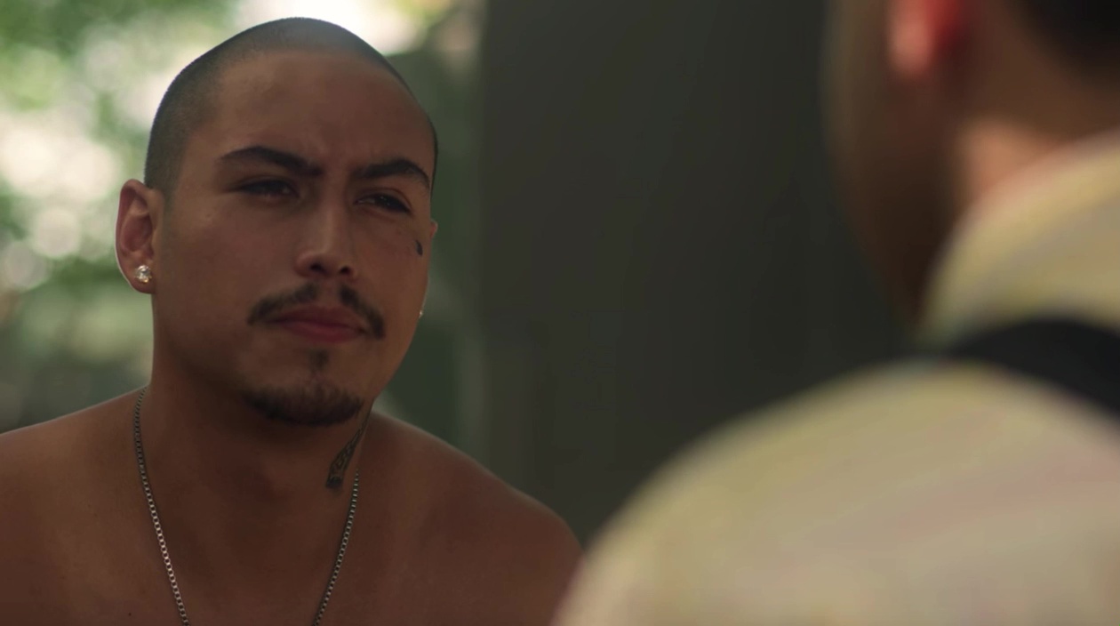 ausCAPS: Julio Macias shirtless in On My Block 1-02 "Chapter Two"