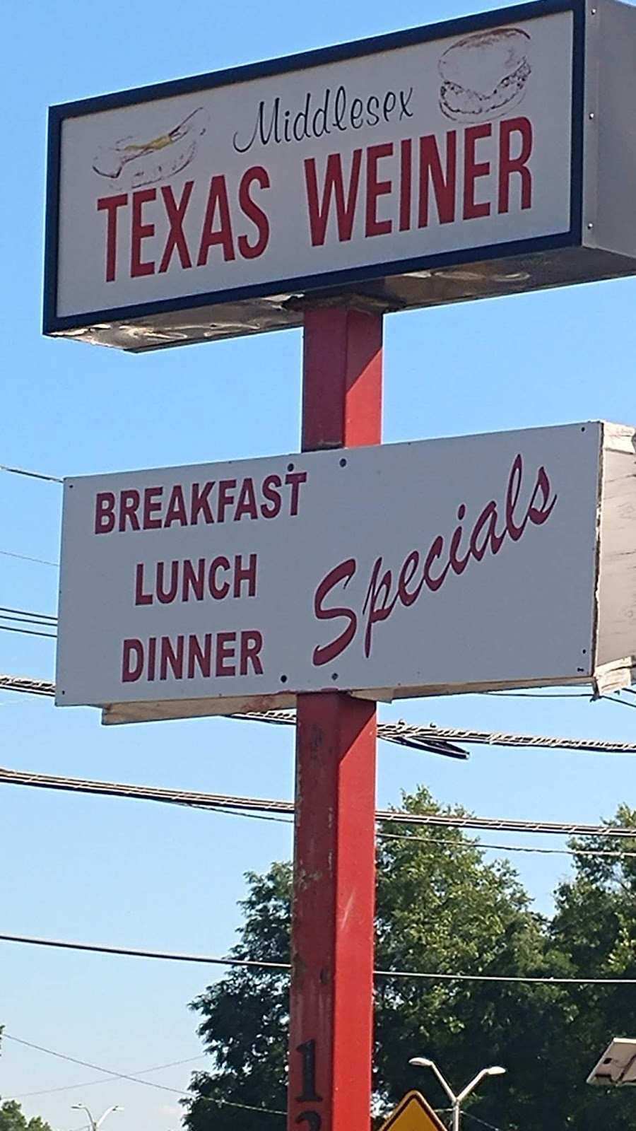 NJ Hot Dog Stands: Middlesex Texas Weiner, Middlesex