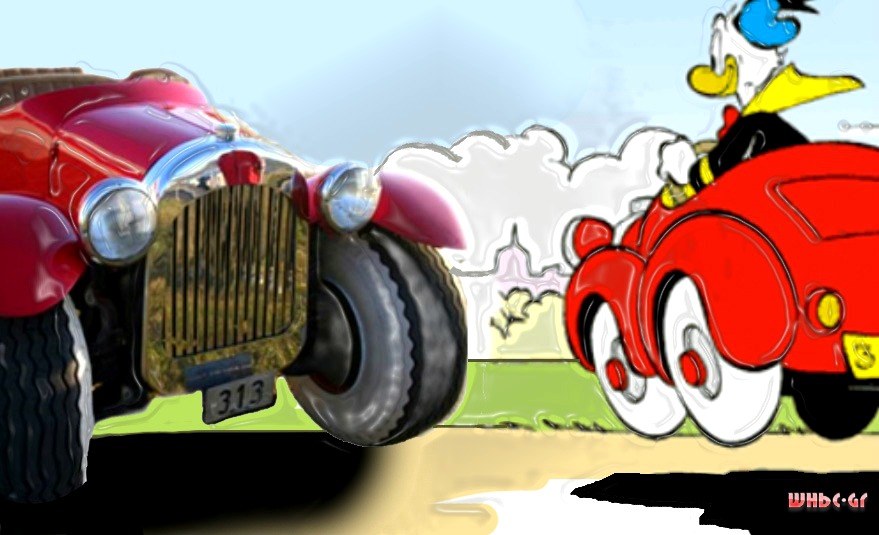 WHBC-GR: Το αυτοκίνητο του Ντοναλντ Ντακ υπάρχει στ' αλήθεια (pics+video)