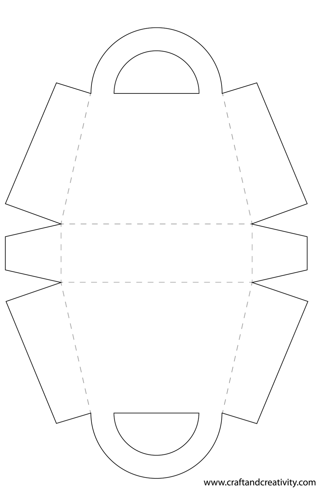 Moldes das bolsinhas para dia das mães | Pra Gente Miúda
