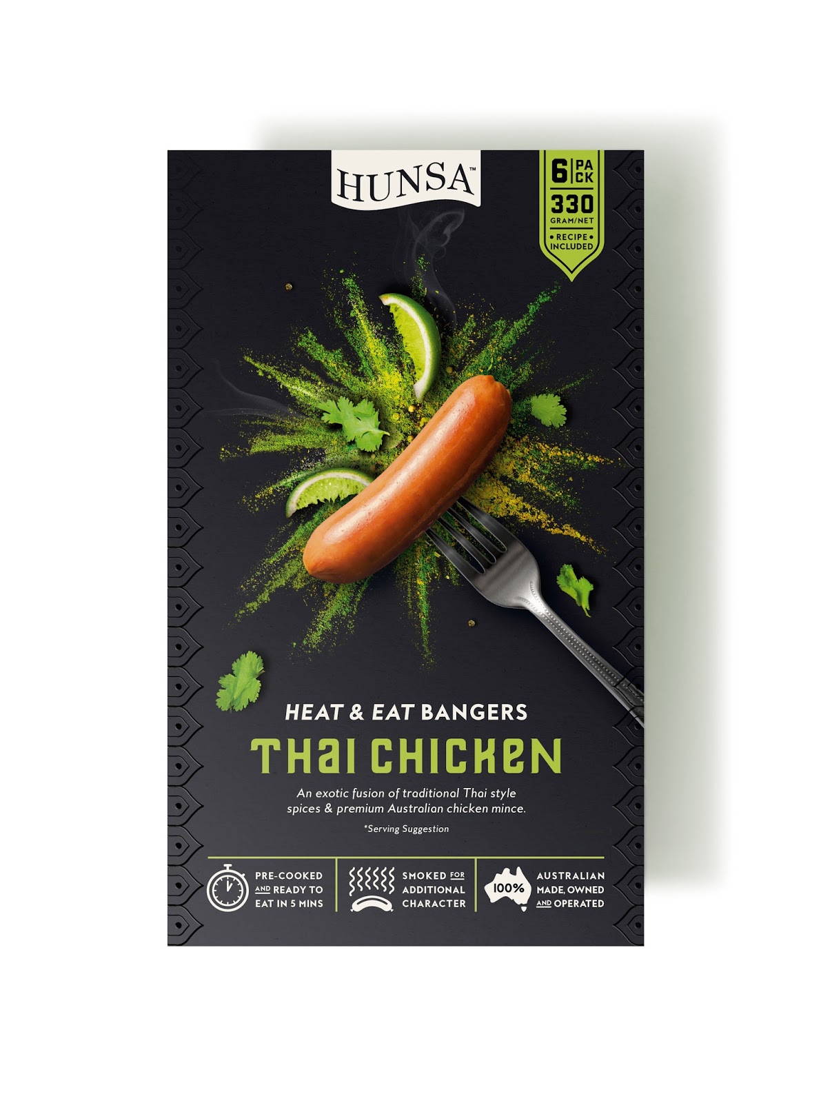 Hunsa Heat & Eat Bangers – Packaging Of The World