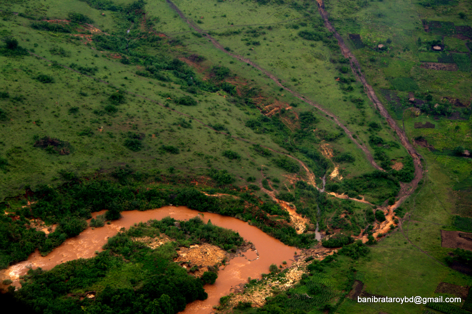 resonance of africa: Bunia: A vibrant city of Eastern Congo (an aerial ...