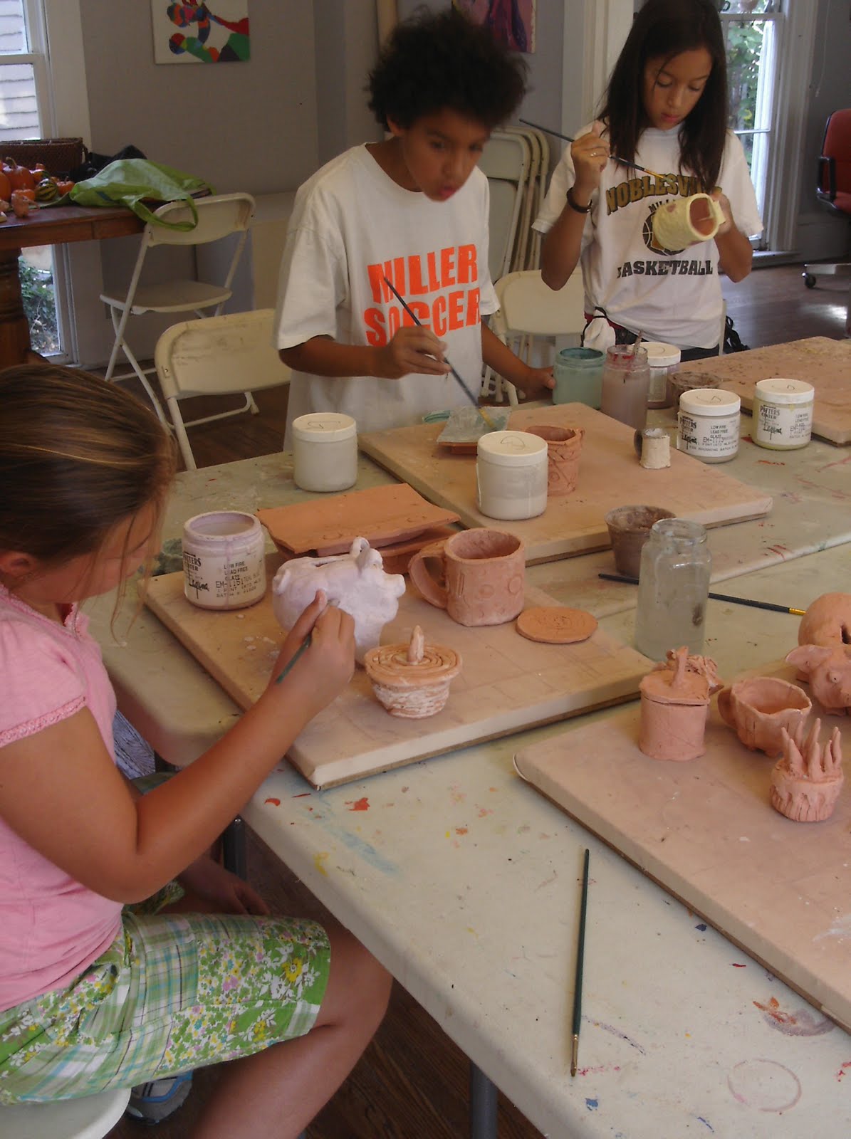 arthouse: Sculpture and Clay class projects
