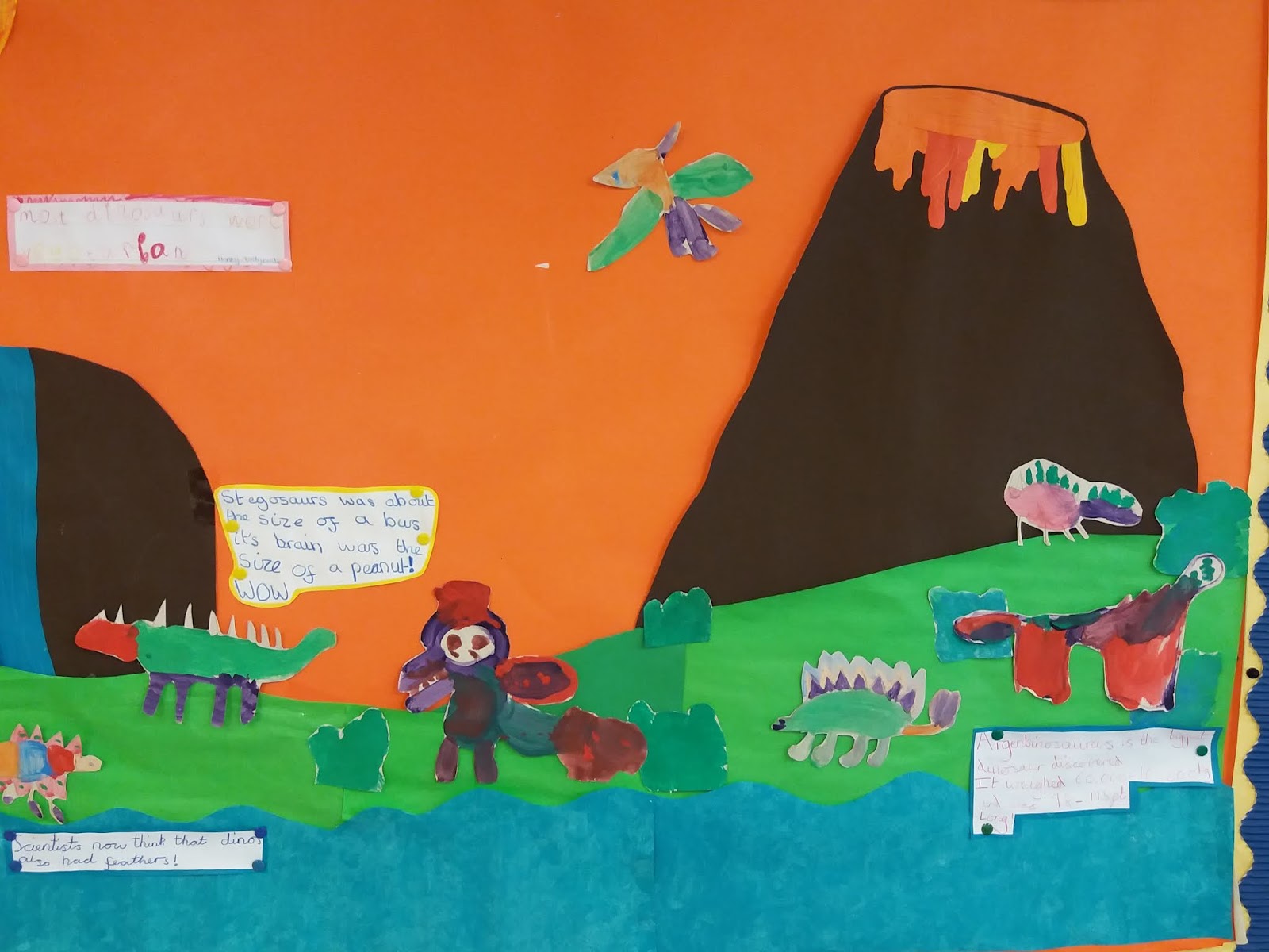 Moor Hall Primary School: KS1 Dinosaur Display