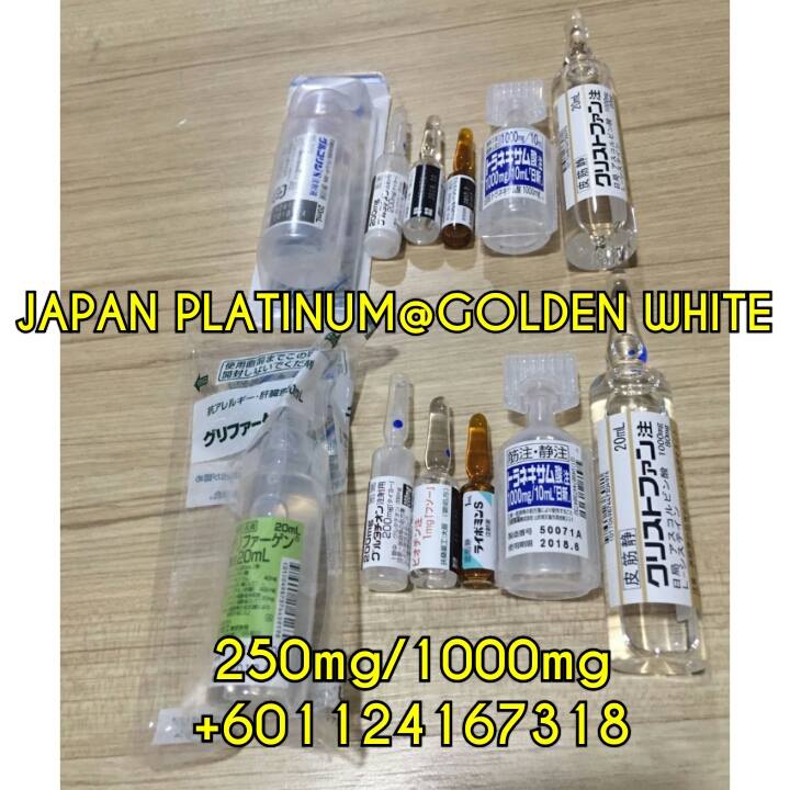 CAREANDFLARE_BEAUTYSHOPPE: PRODUK~ JAPAN PLATINUM WHITENING/ GOLDEN WHITE